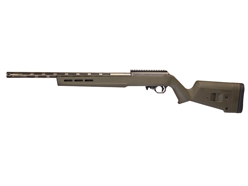 Battleworn Rifle, 22 LR, OD Green Magpul Stock | Volquartsen Firearms