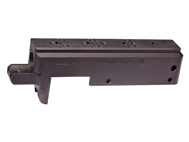 Replacement Receiver, Superlite Anodized Aluminum, Black, Universal Red ...