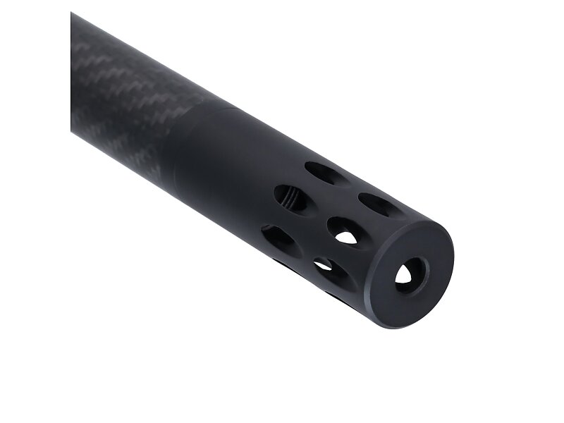 Lightweight Carbon Fiber Barrel with Black Ends and Black Stainless ...