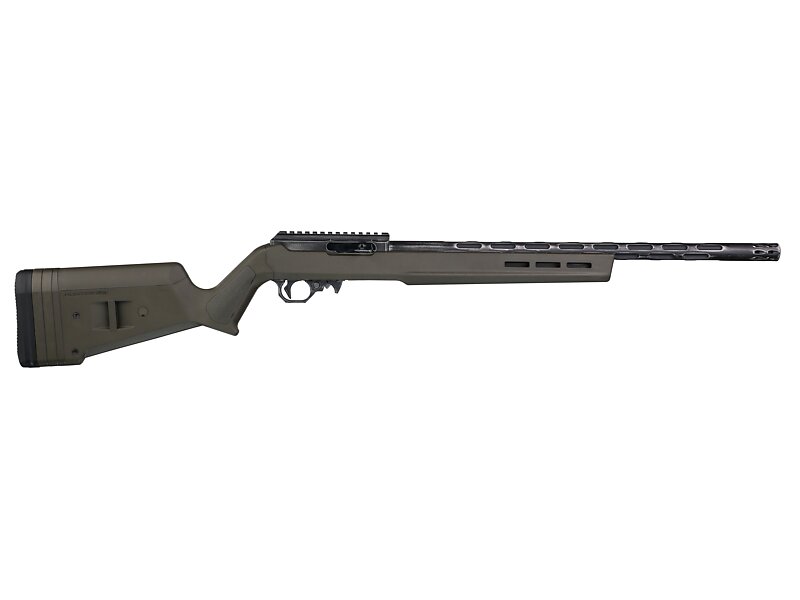 Battleworn Rifle, 22 LR, OD Green Magpul Stock | Volquartsen Firearms