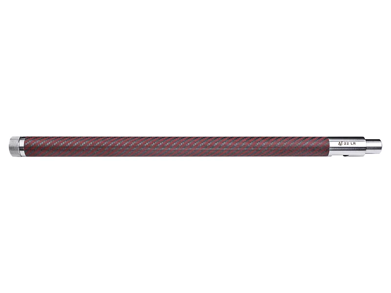 Lightweight Red Carbon Fiber Barrel for 10/22, Threaded | Volquartsen ...