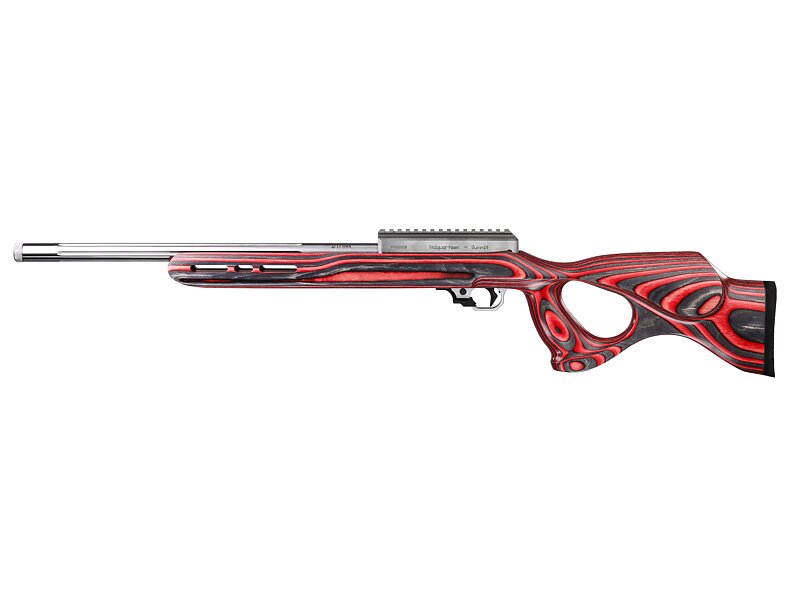 Summit Deluxe, 17 HMR, Red A-10 Stock, with RR | Volquartsen Firearms