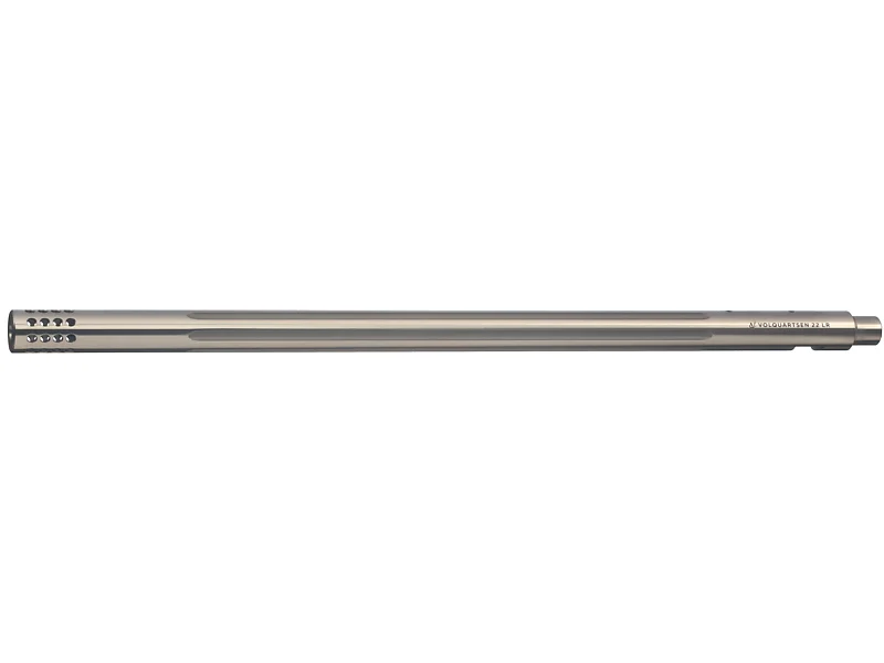 10/22 22 LR Stainless Steel Straight Fluted Barrel with 32 Hole Comp ...